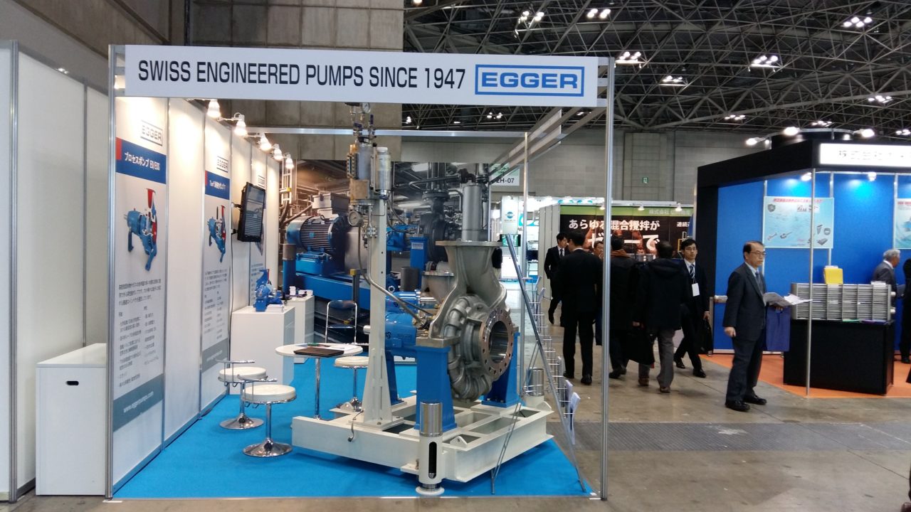 Egger exhibiting at Inchem 2017, Tokyo | Egger Pumps