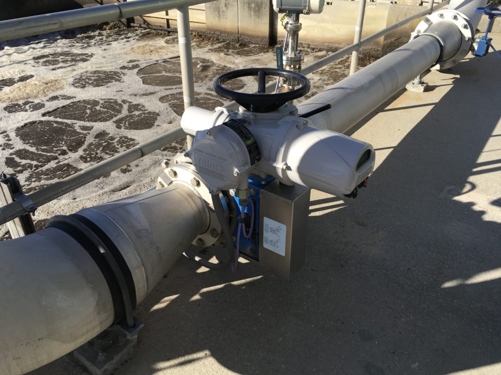 Egger Iris Valves for stable flow control at WWTP Baltimore Backriver | Egger Pumps