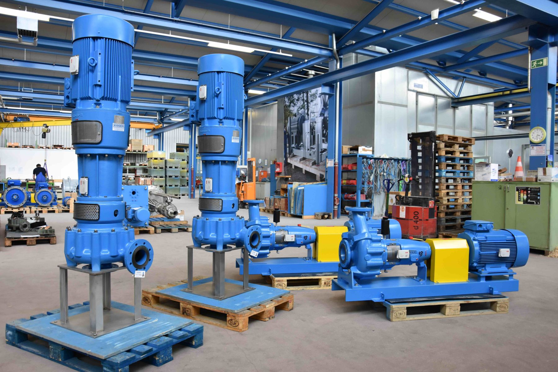 First Egger Pump delivery with ABB Ability Smart Sensor | Egger Pumps