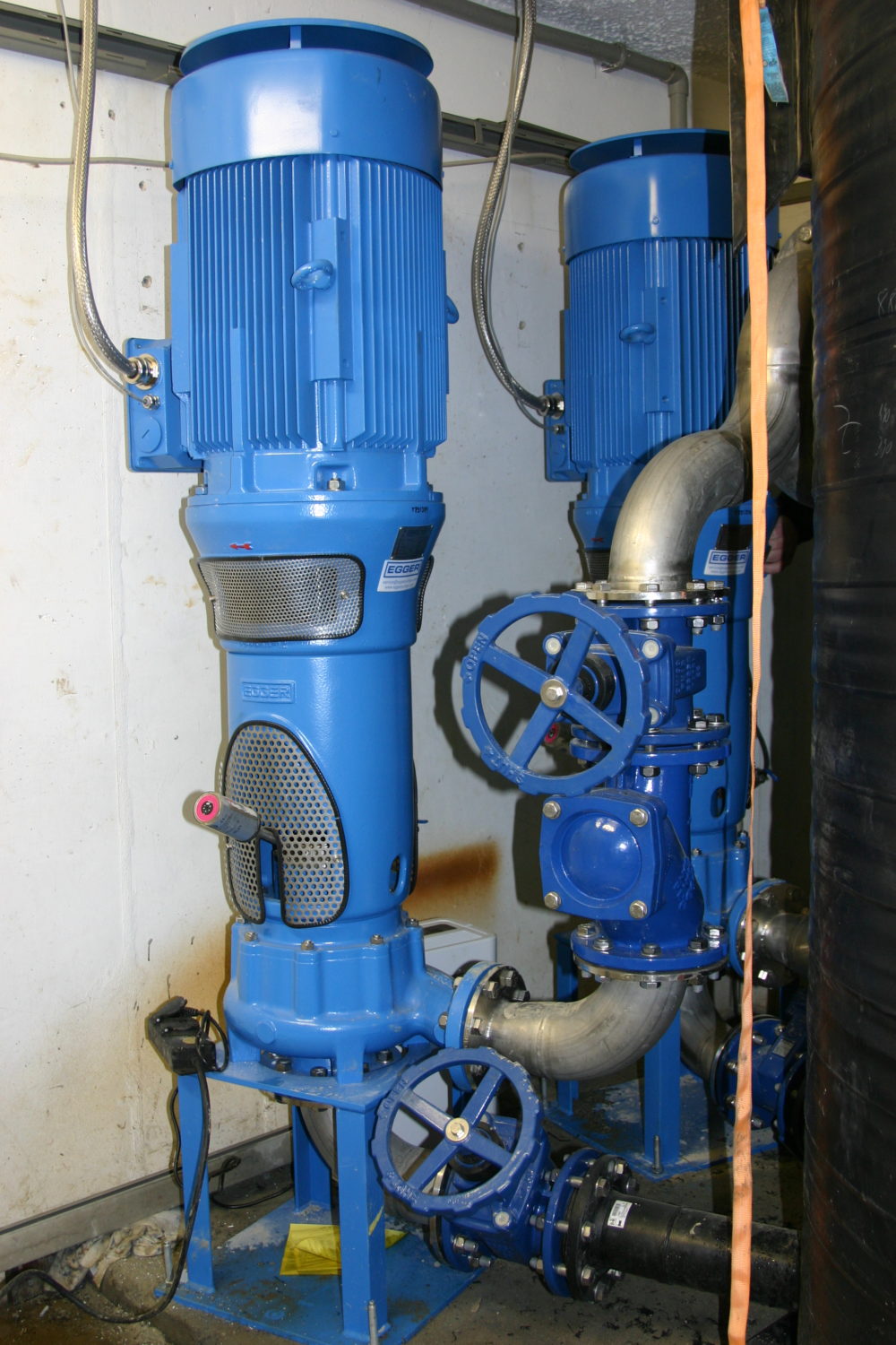Egger Pumps for Raw sewage pumping station Ulbersdorf (DE) | Egger Pumps